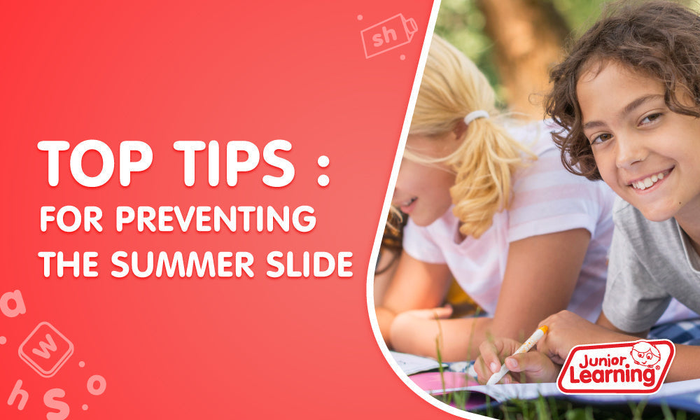 Top Tips: For Preventing the Summer Slide – Junior Learning USA