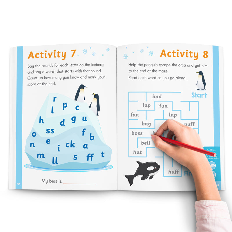 Phase 2 Letter Sounds Workbook - 12 Pack – Junior Learning USA