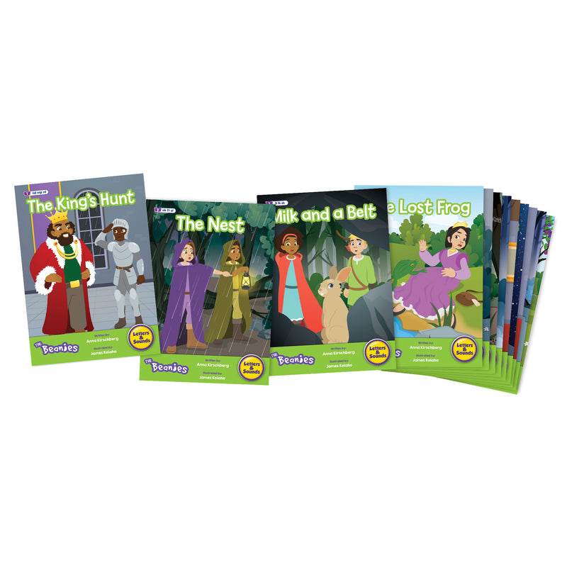 The Beanies - HiLo Set 2 Decodable Readers - Phase 4 - 6 pack – Junior ...