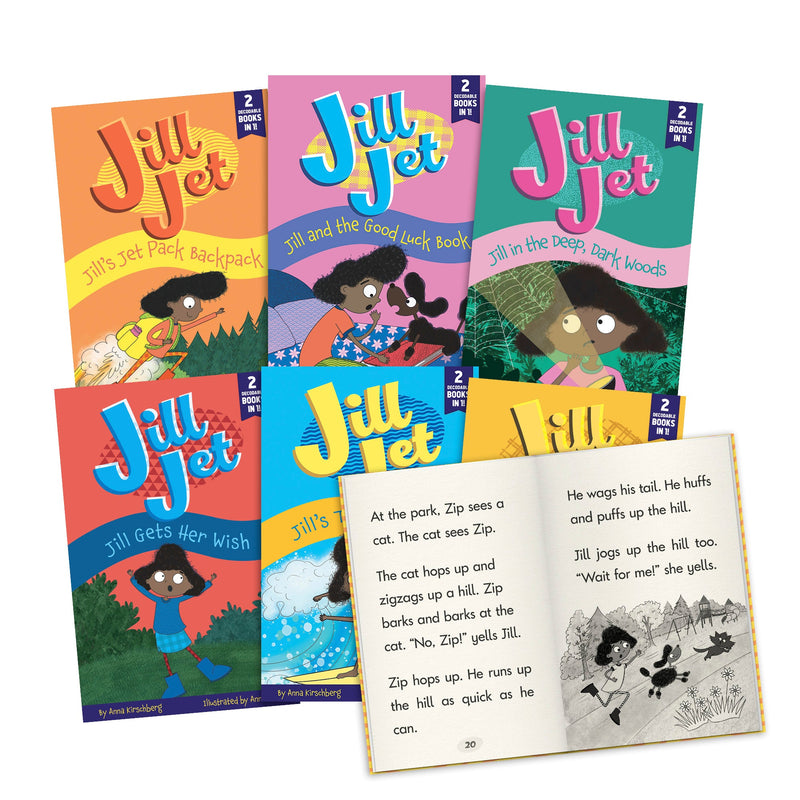 Jill Jet - Decodable Chapter Books - Boxed Set – Junior Learning USA