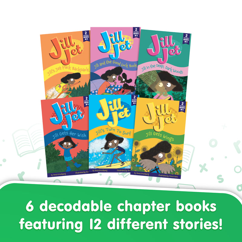 Jill Jet - Decodable Chapter Books - Box Set - Phonics (Phase 3 ...