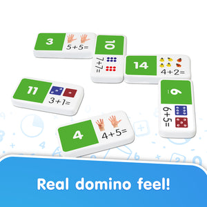 Addition Dominoes: Interactive Math Learning Game in Collector's Tin ...