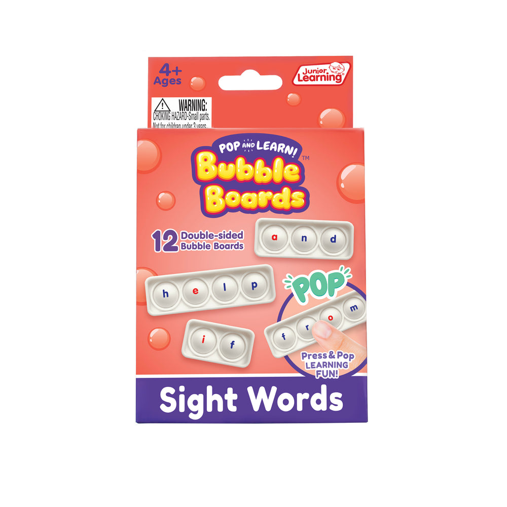 Sight Word Bubble Boards – Junior Learning USA