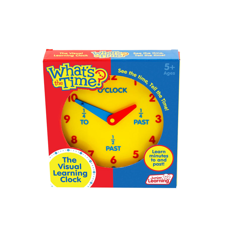 What's the Time Geared Clock – Junior Learning USA