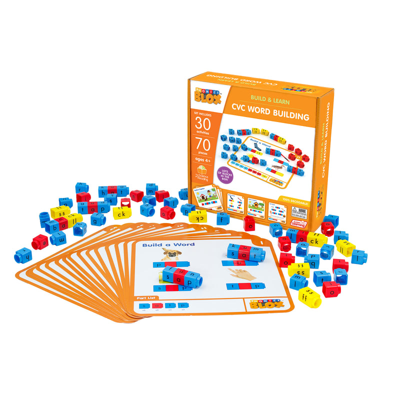 CVC Word Building - Phonics Blox – Junior Learning USA