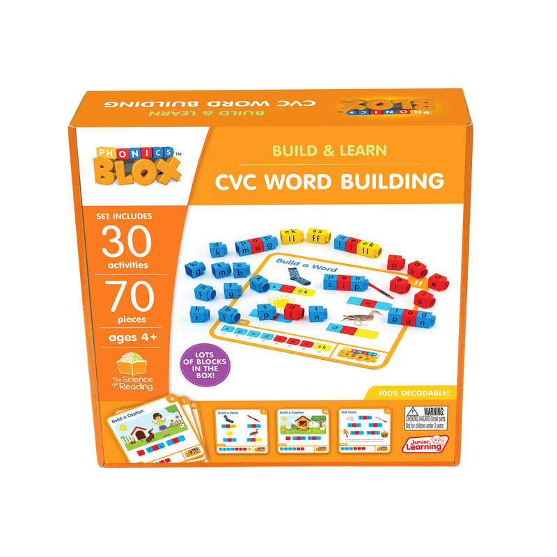 CVC Word Building - Phonics Blox – Junior Learning USA
