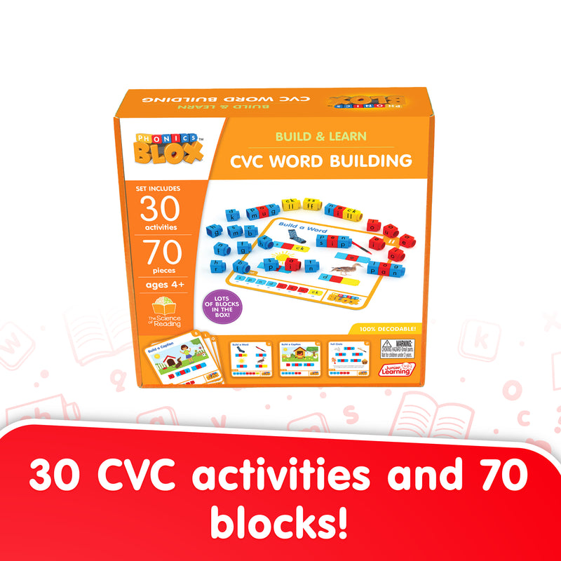 CVC Word Building - Phonics Blox – Junior Learning USA