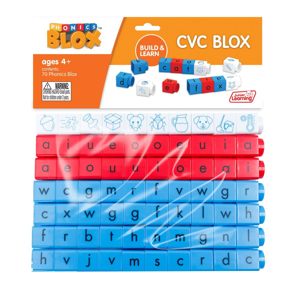CVC Blox - Rainbow Phonics – Junior Learning USA