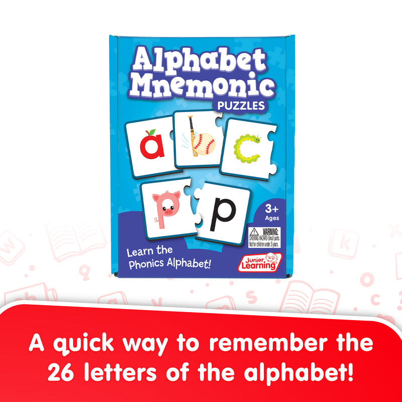 Alphabet Mnemonics Puzzles – Junior Learning USA