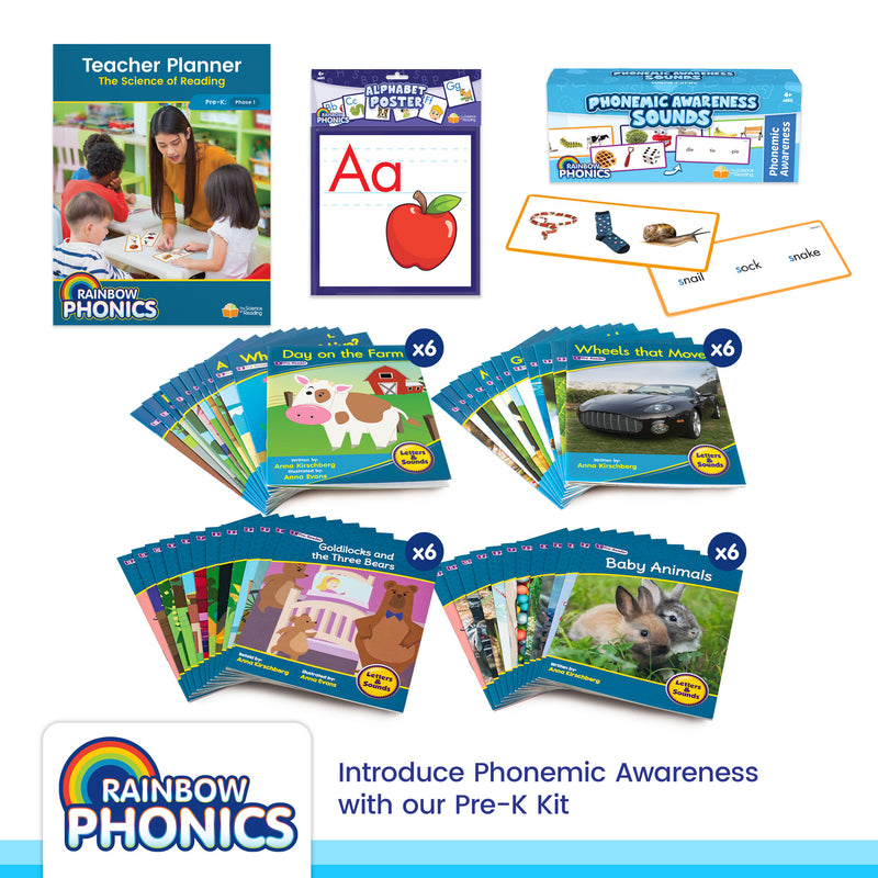 Rainbow Phonics Classroom Kit Pre-K – Junior Learning USA