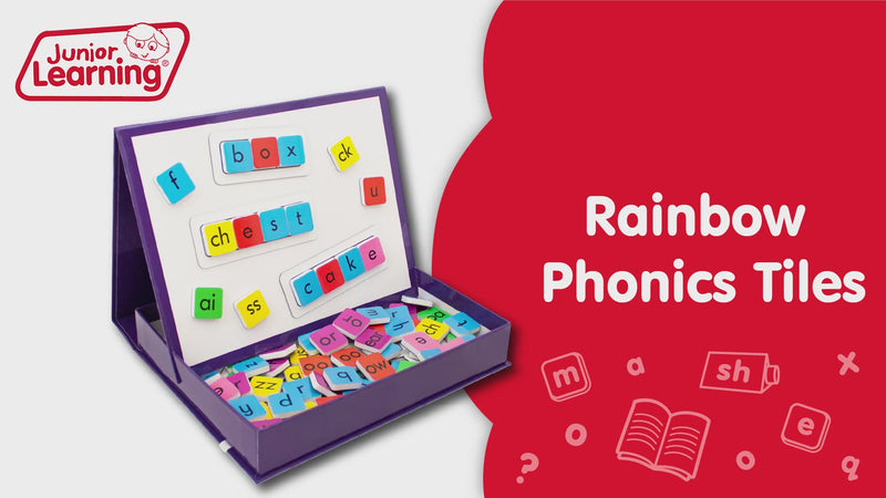 Rainbow Phonics Tiles: Colorful Spelling Practice Set Grades K-1 & 5-6 ...