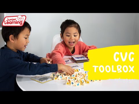 CVC Toolbox: Interactive Word-Building Set for Kids - Ages 4-5 – Junior ...