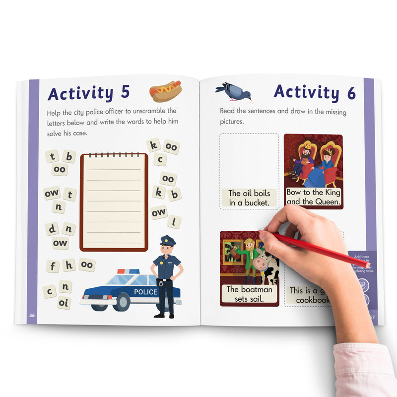 Phase 3 Phonics Workbook - 12 Pack – Junior Learning USA
