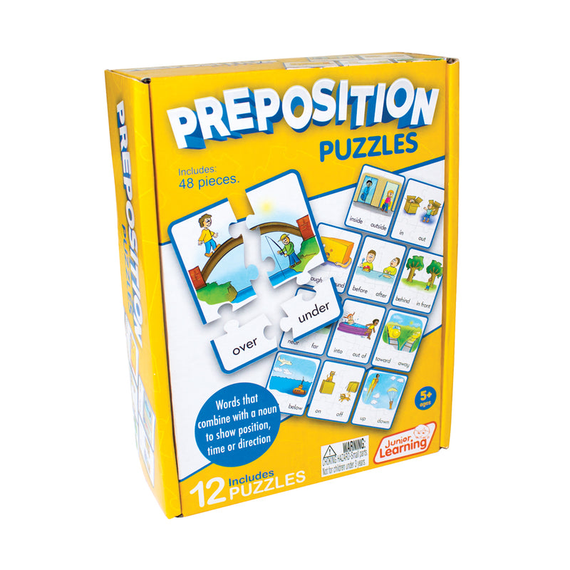 Preposition Puzzles – Junior Learning USA