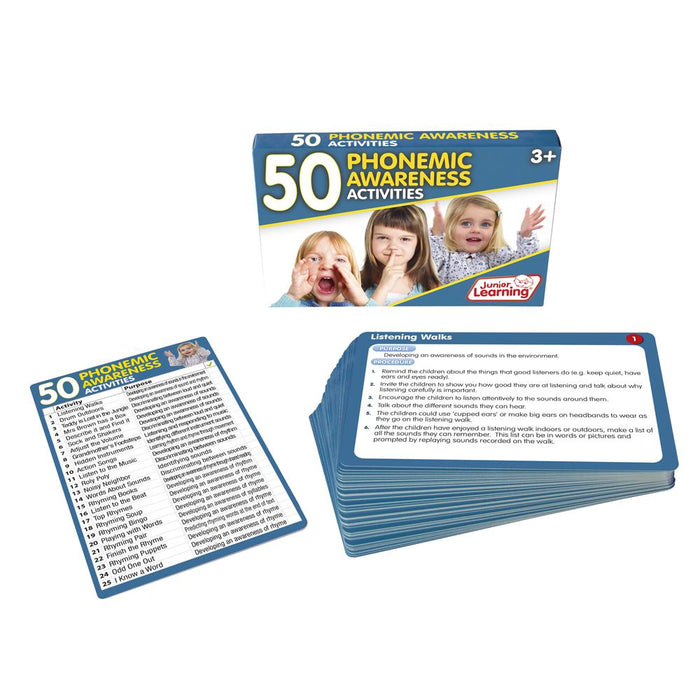 50 Phonemic Awareness Activities – Junior Learning USA