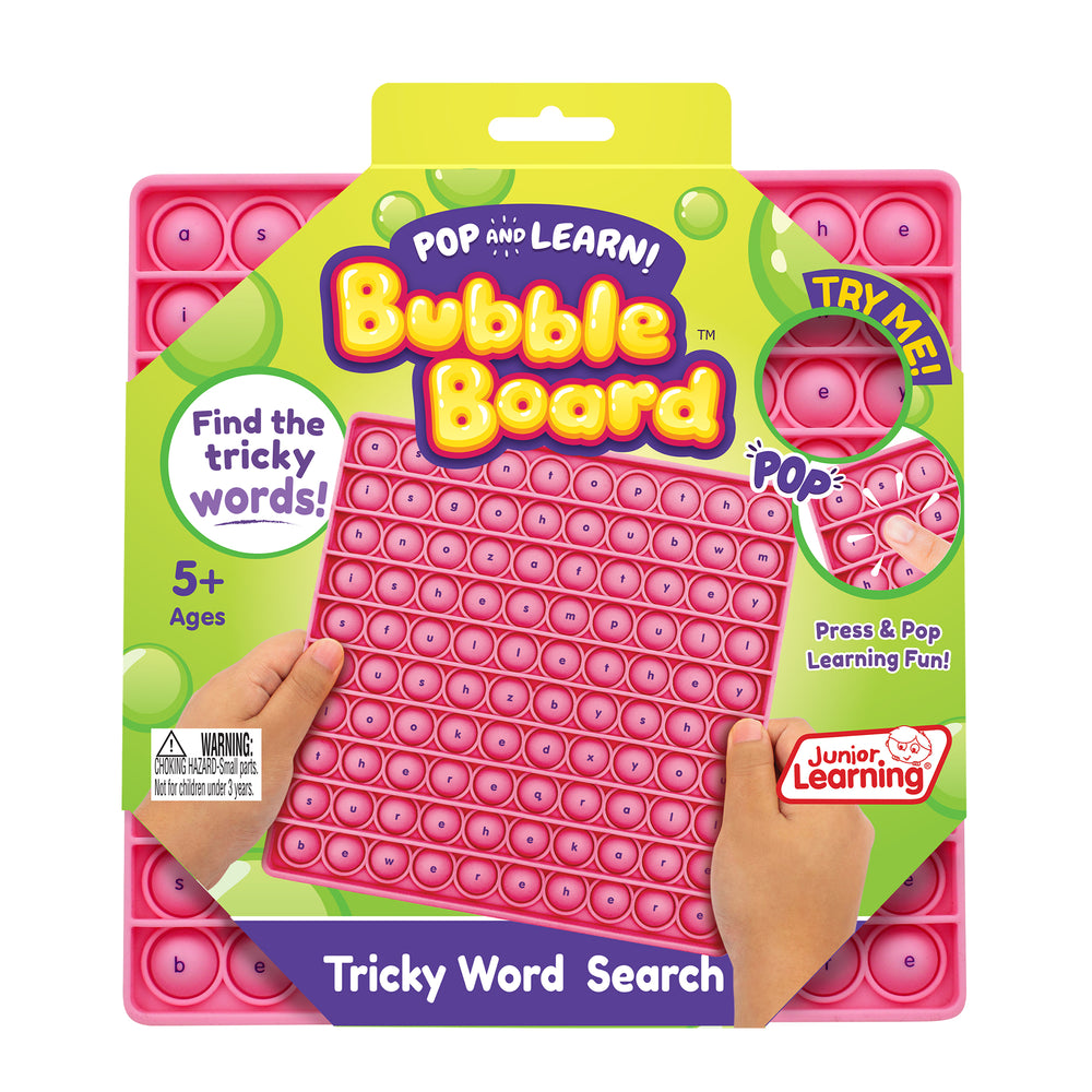 Tricky Word Search Bubble Board – Junior Learning USA